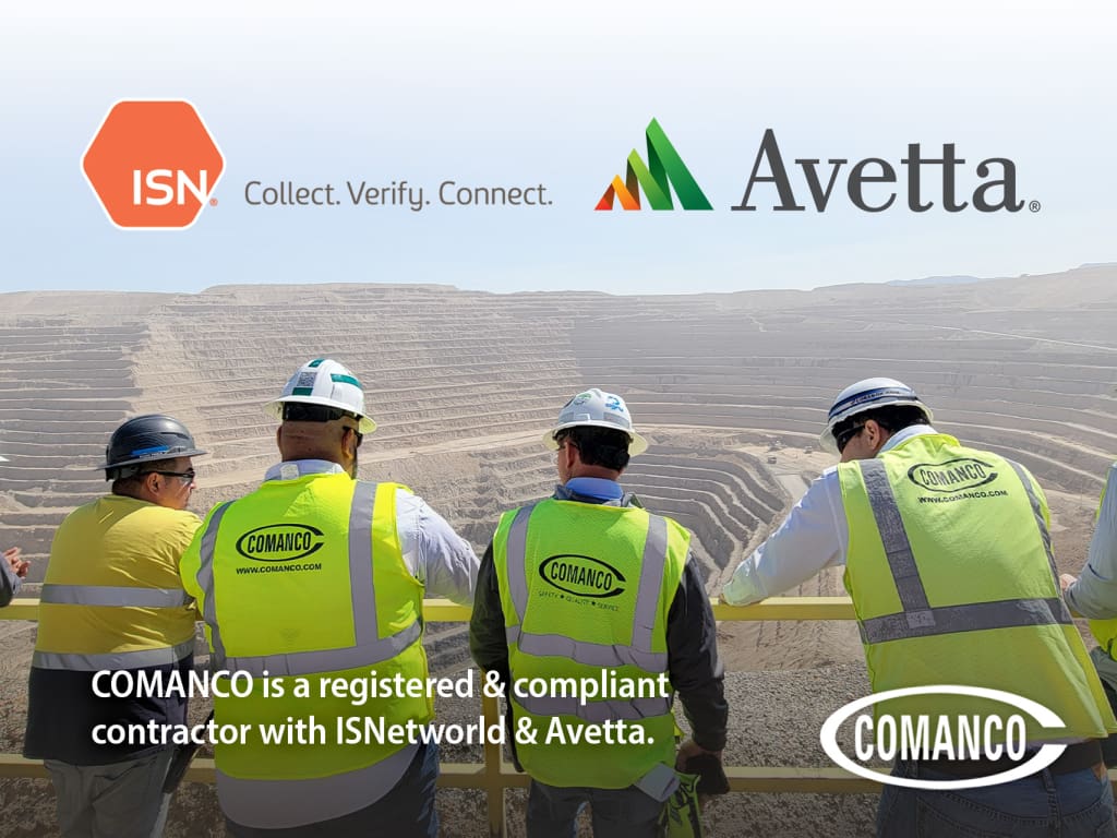 COMANCO is ISNetworld and Avetta Compliant for Mining Projects - COMANCO